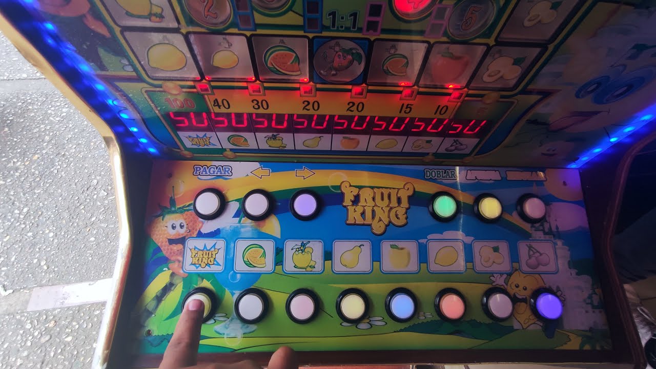 le apuesto a todas la fruta ala maquinita de fruit king - YouTube