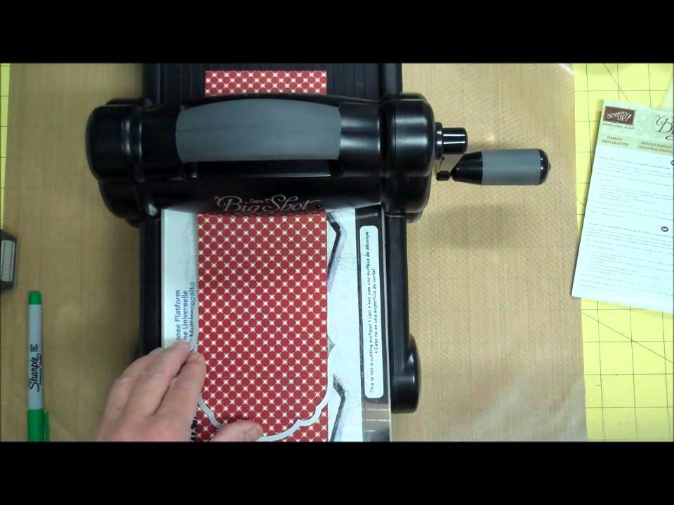 Stampin' Up! Gift Card Holder with Fancy Framelit Edge Technique - YouTube