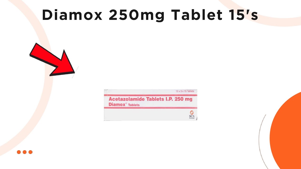 Diamox 250mg - Uses, Side Effects & Dosage - YouTube
