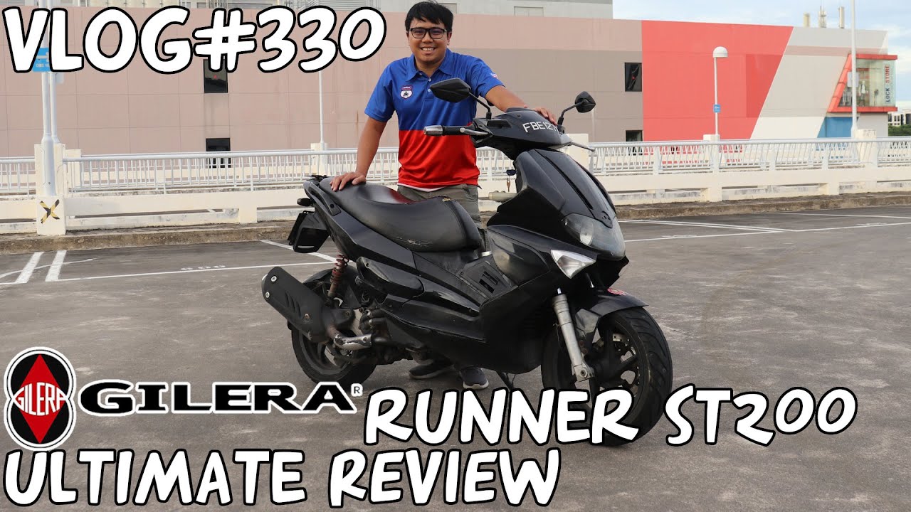 Vlog#330 Ultimate Gilera Runner ST200 Singapore Review - YouTube