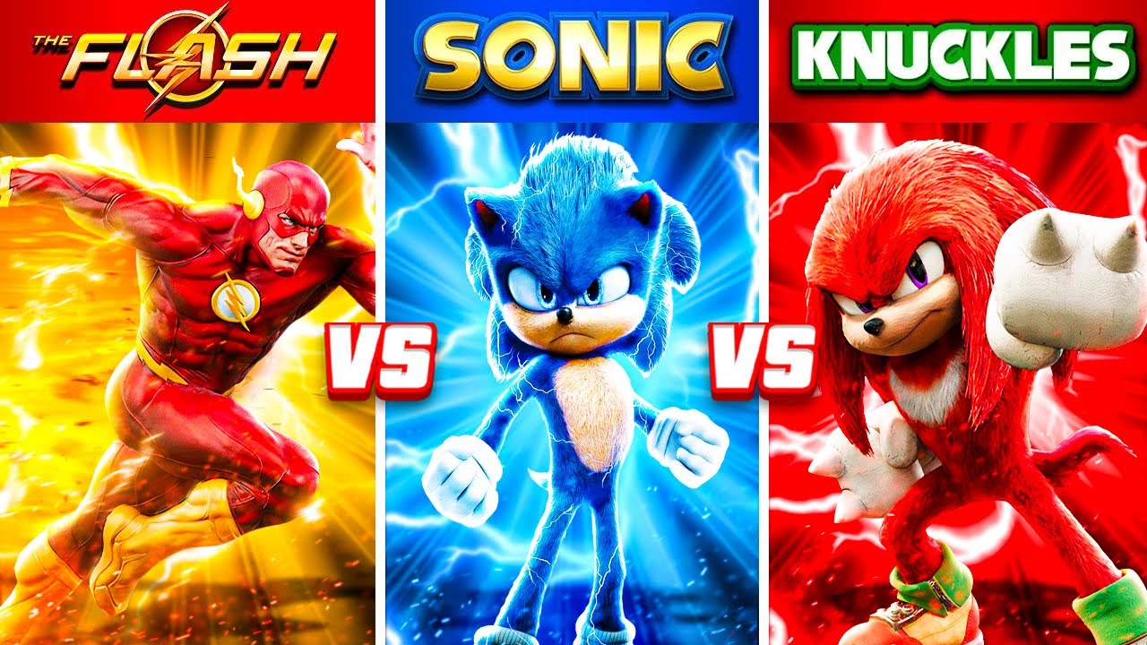 Knuckles Vs Sonic Rap Battle