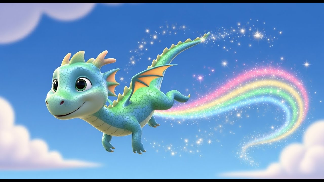 Colors of the Dragon’s Tail 🐉🌈 | Learn Colors for Kids | Fun ...