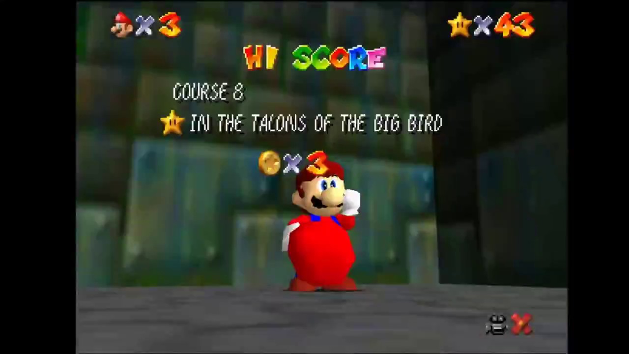 Super Mario 64 at 64x Speed [60fps] - YouTube
