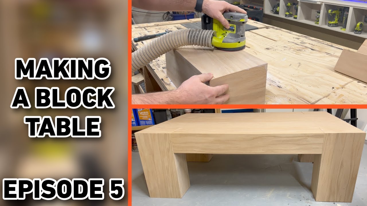 Building a Block Coffee Table | Episode 5 - YouTube