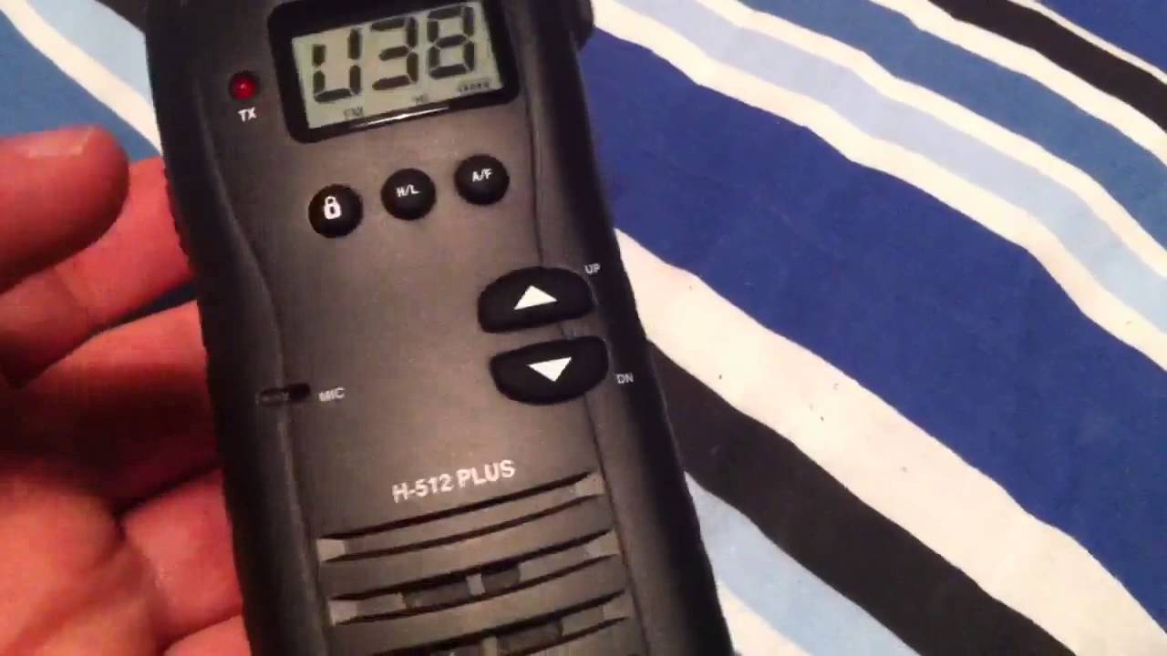 CB Radio: Intek H-512 Plus HandHeld Multinorm - YouTube