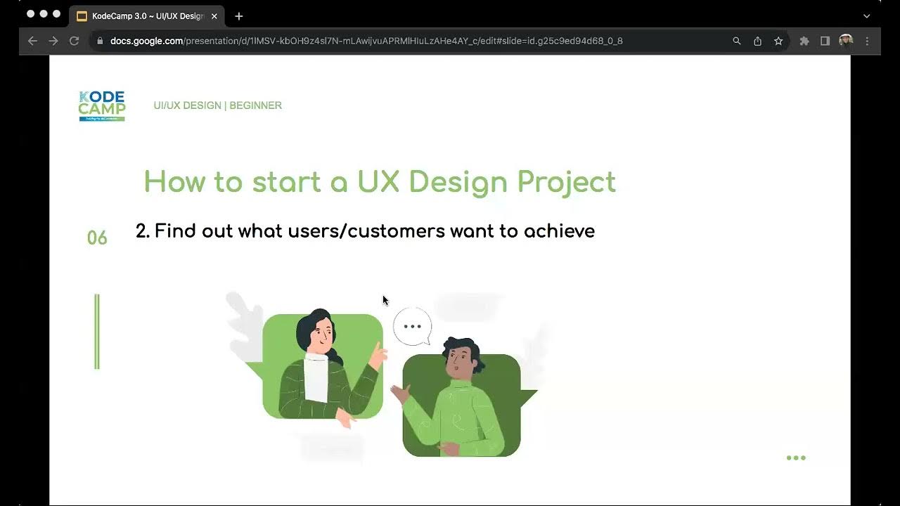 17 Kodecamp 30 Beginner Uiux How To Kick Start A Design Project Youtube