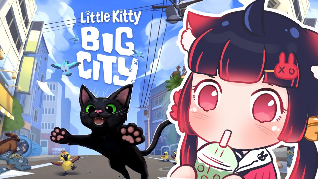 🔴LIVE! Mèo đi lạc kêu meo meo // Little Kitty Big City (phần 2/2) - YouTube