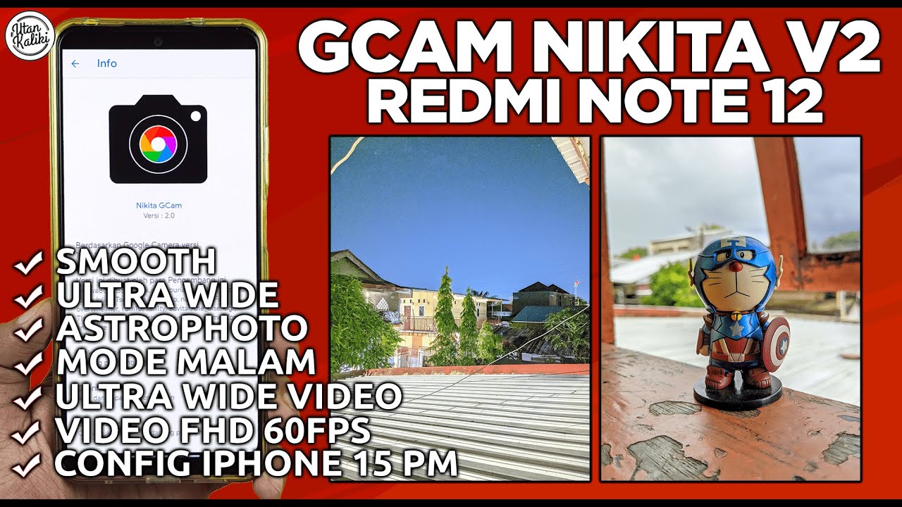 GCAM REDMI NOTE 12 | Google Camera GCam Nikita V2 Redmi Note 12-Fotonya ...