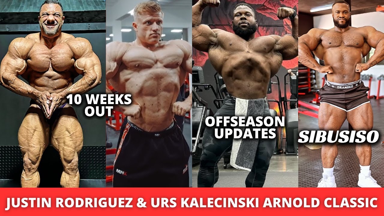 Samson Dauda & Justin Rodriguez 2024 Arnold Classic: 10 Weeks Out ...