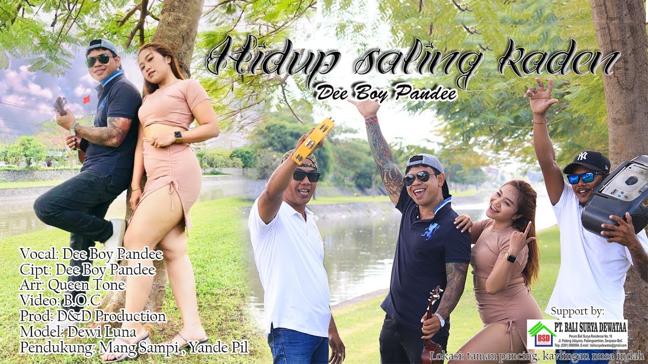 HIDUP SALING KADEN - DEE BOY PANDEE (Official musik video) - YouTube