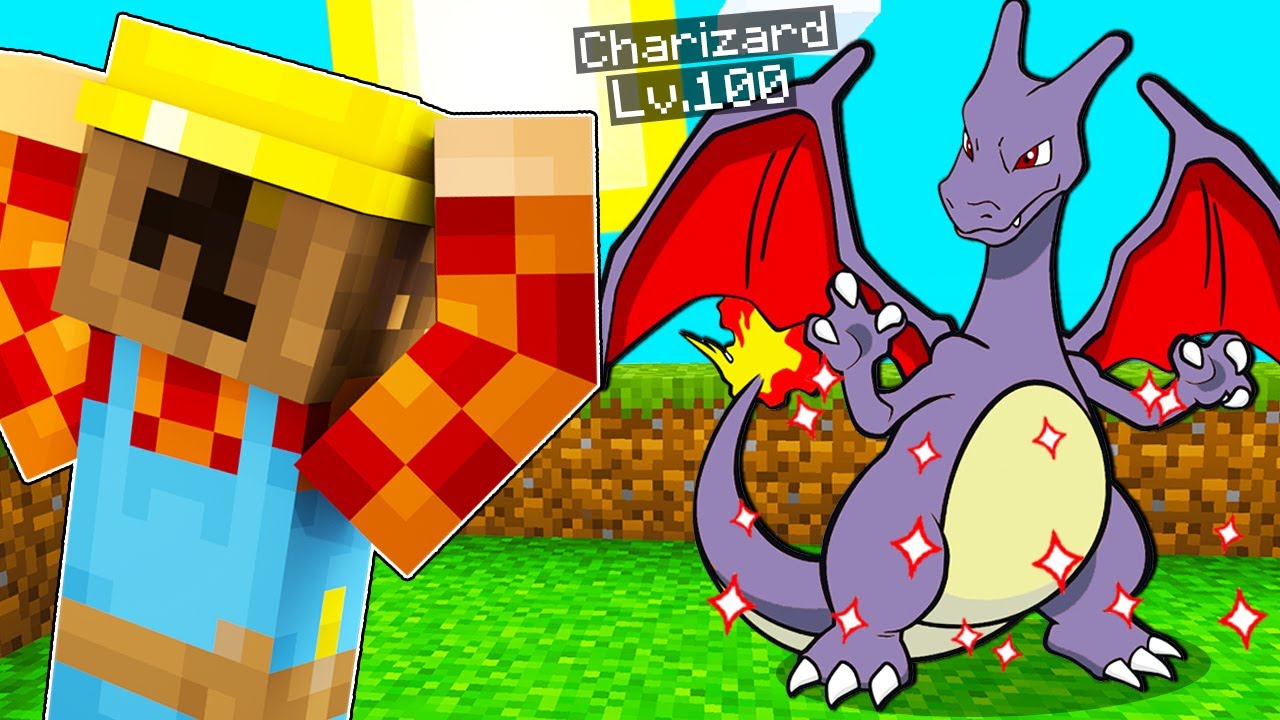 HO SFIDATO CHARIZARD SHINY LIVELLO 100 NELLA PIXELMON SU MINECRAFT ITA ...