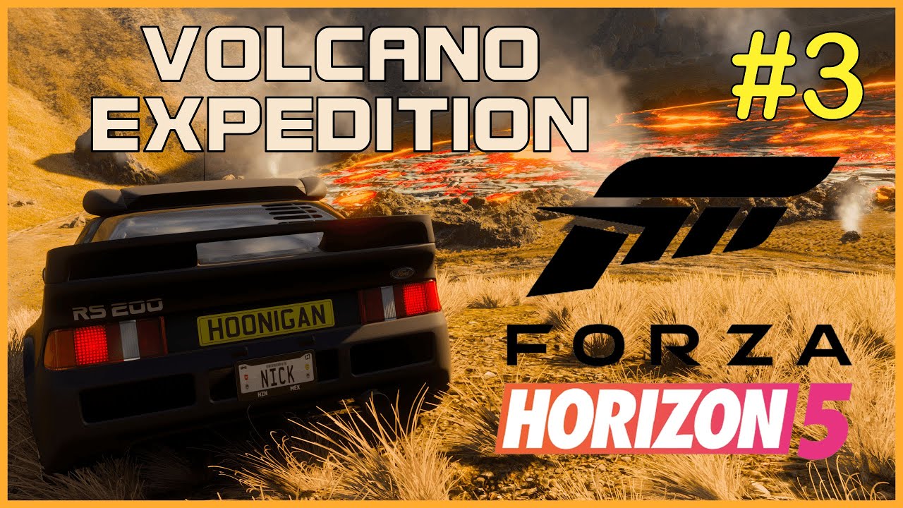 Volcano Expedition! - Forza Horizon 5 Gameplay - Playthrough #3 - YouTube