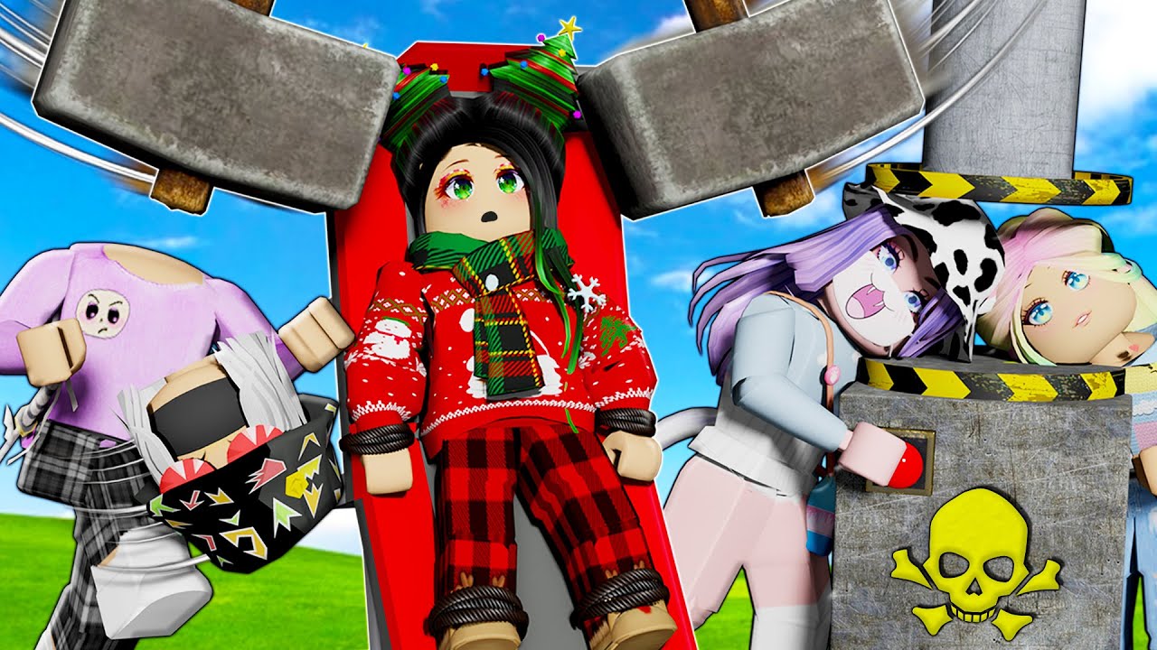 МЫ РАСПЛЮЩИЛИ СВОИ ГОЛОВЫ! Roblox Head Destroyer 9000 - YouTube