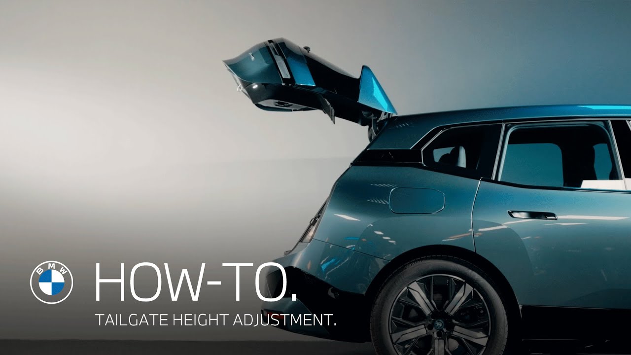 BMW Tailgate Height Adjustment | 電動尾門高度調節 - YouTube
