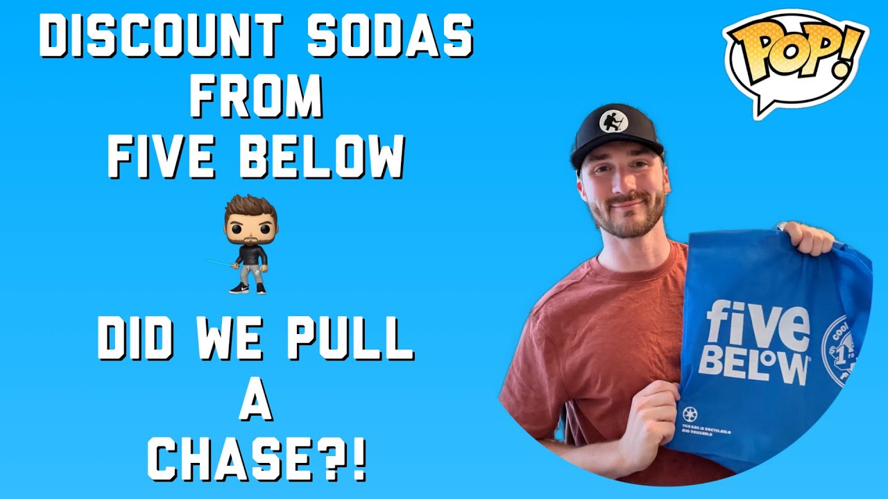 DISCOUNT SODAS FROM FIVE BELOW, DID WE PULL A CHASE?! - YouTube