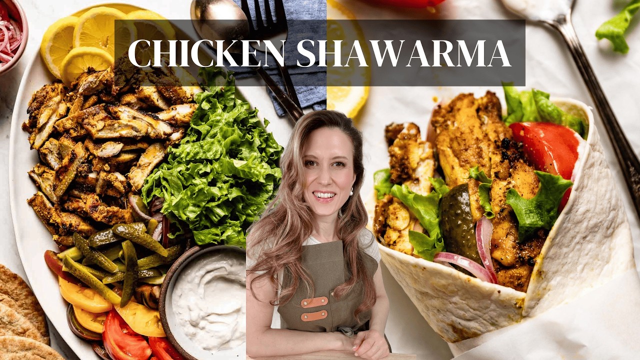The Best Chicken Shawarma At Home with 3 Ways to Cook - YouTube