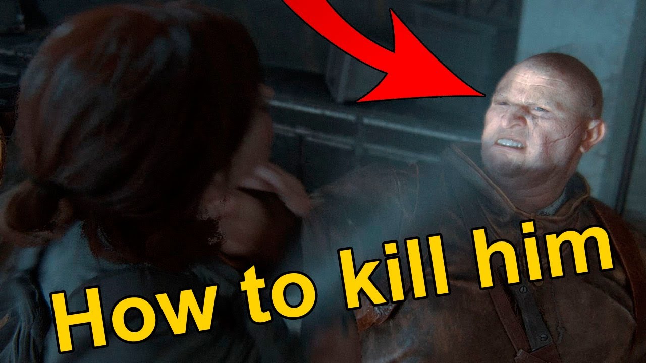 How to Beat the Giant Bald Axe Dude - Brutal Boss Fight The Last of Us ...
