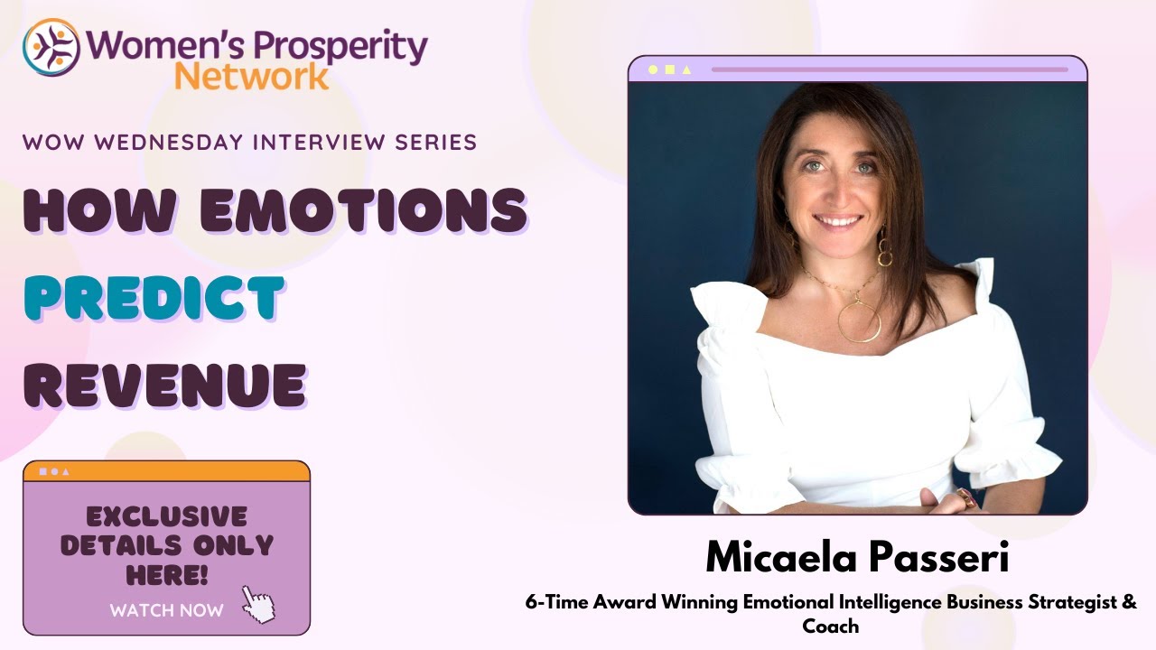 How Emotions Predict Revenue with Micaela Passeri - YouTube