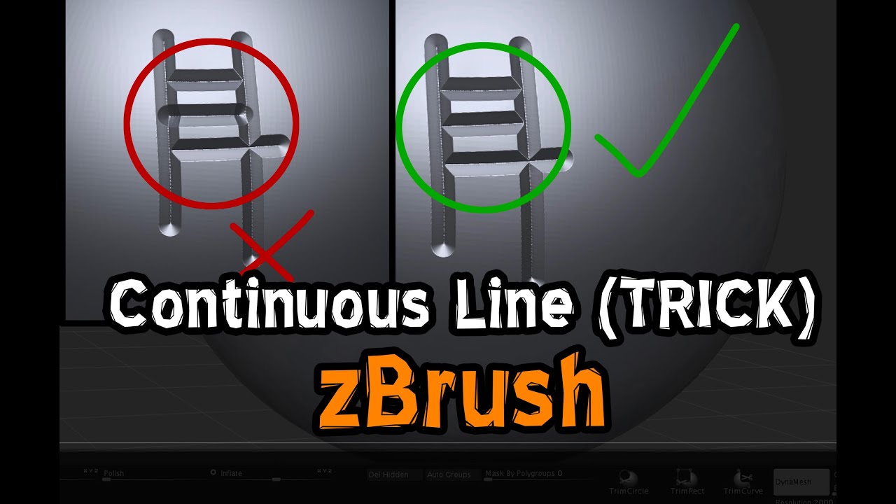 How To Draw Straight Lines In Zbrush at Jett Obyrne blog