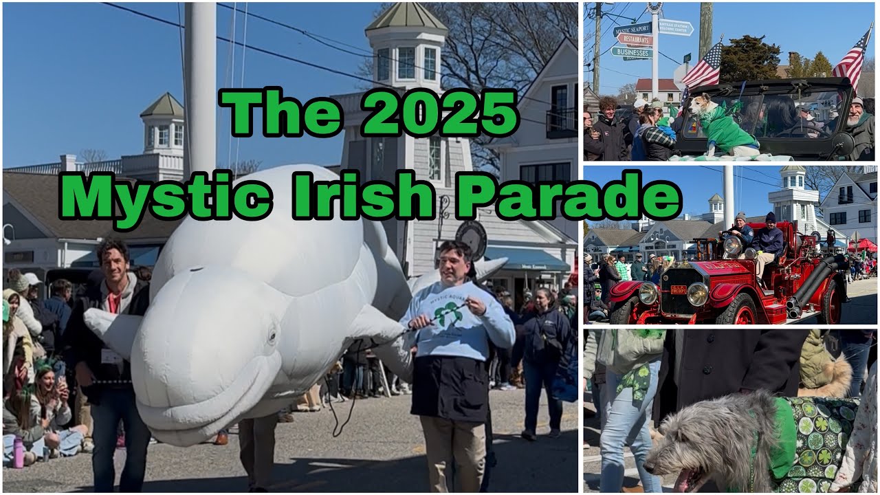 The 2025 Mystic Irish Parade - YouTube