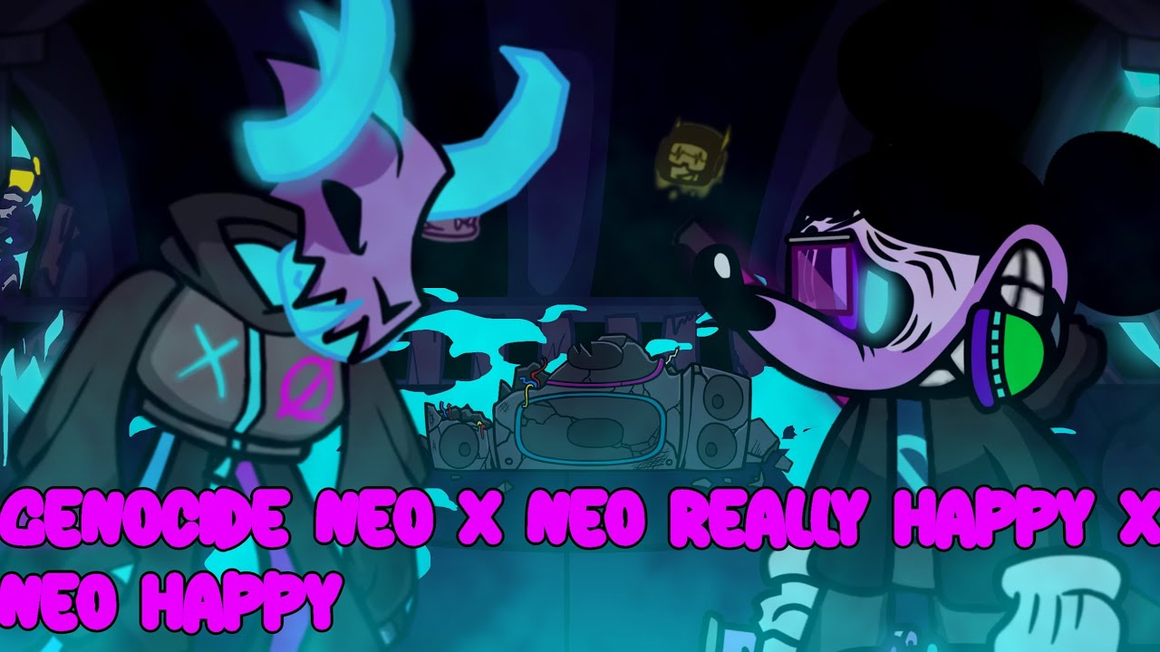 FNF Neo - Neo Genocide x Neo Really Happy x Neo Happy - YouTube