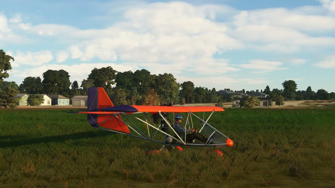 landing an aerolite 103 at the crossings - YouTube