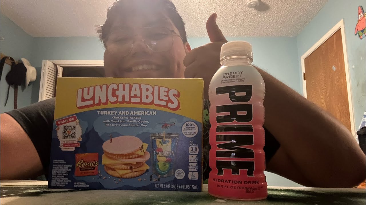 Lunchable + cherry freeze prime - YouTube