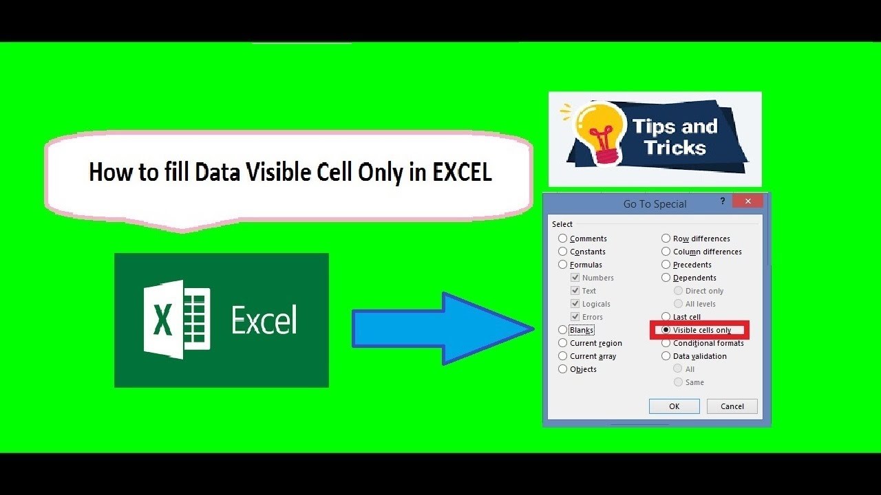 TIPS TRICKS How To Fill Data Visible Cells Only In EXCEL YouTube tips-tricks-how-to-fill-data-visible-cells-only-in-excel-youtube