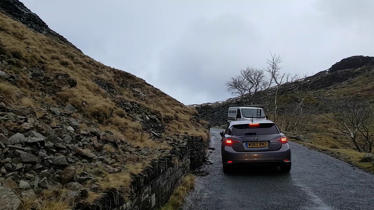 Driving up to Honister pass, Cumbria, Lake District - YouTube