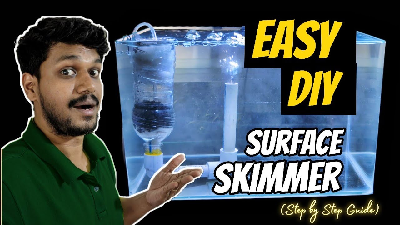 Simple DIY Surface Skimmer (Step by Step Build) - YouTube