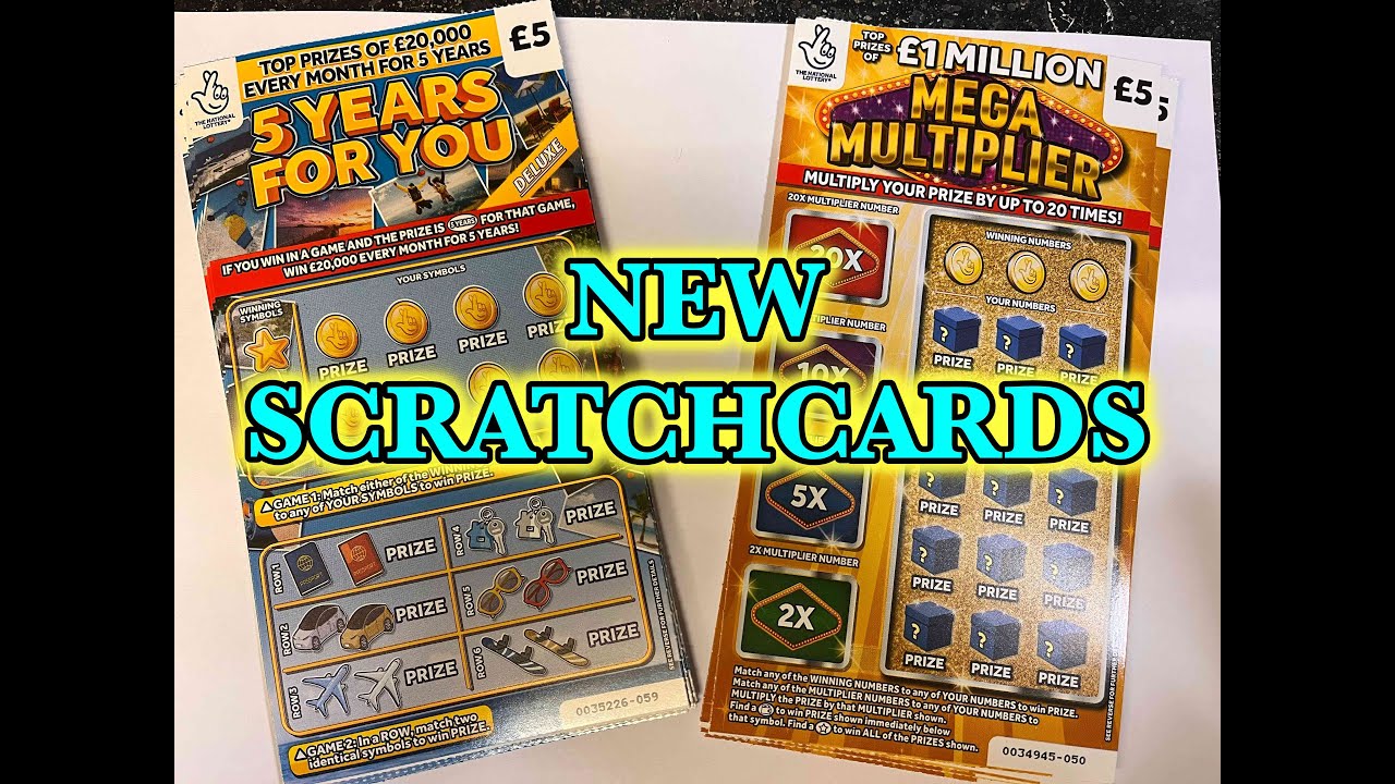 New Scratchcards - YouTube