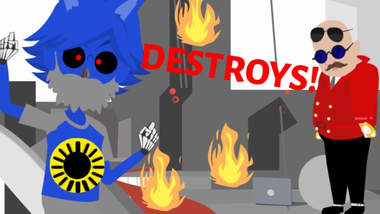 Metal Sonic Destroys Eggman's Lair/Grounded - YouTube