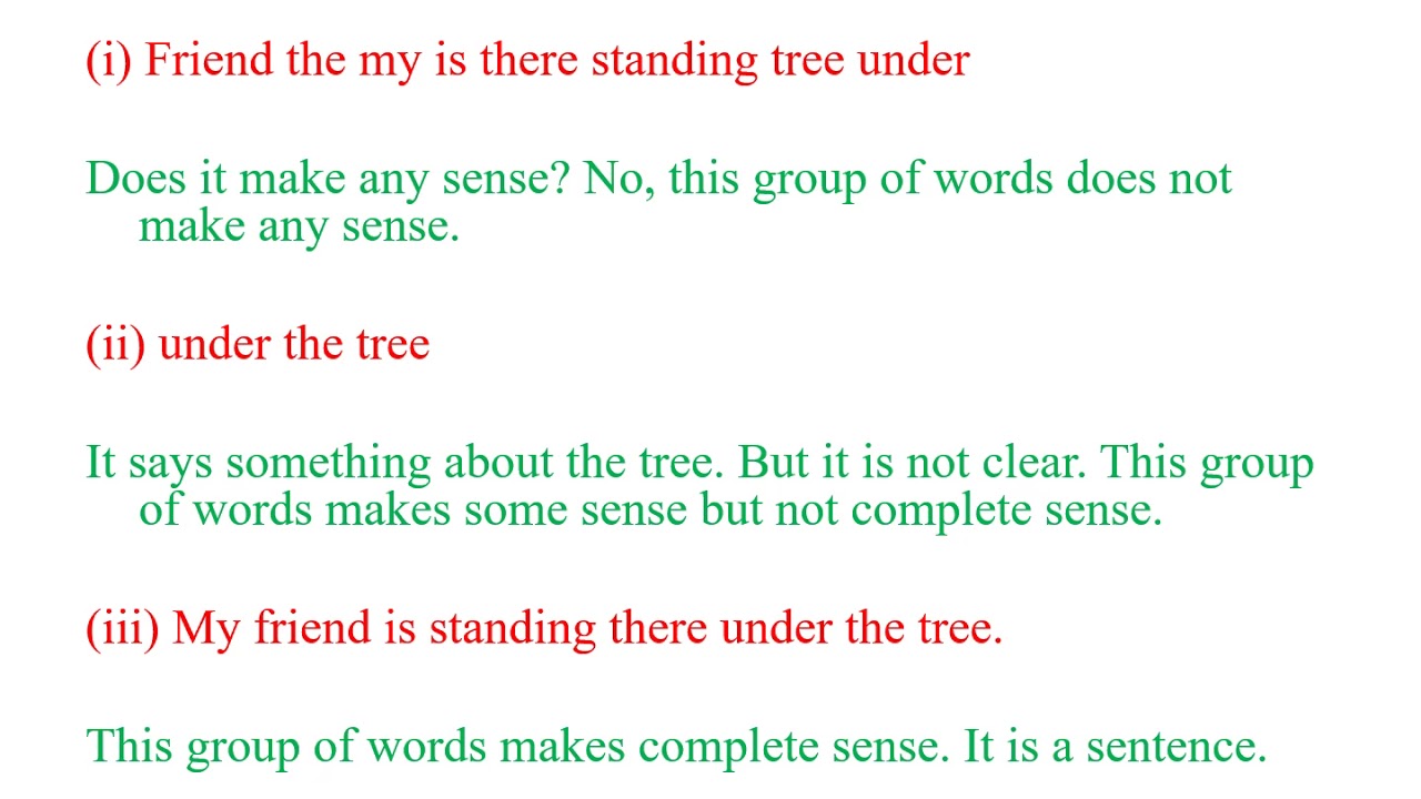 Introduction to Sentences - YouTube