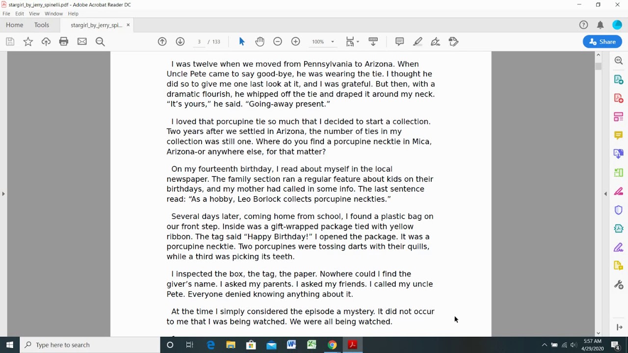 Stargirl Prologue - YouTube