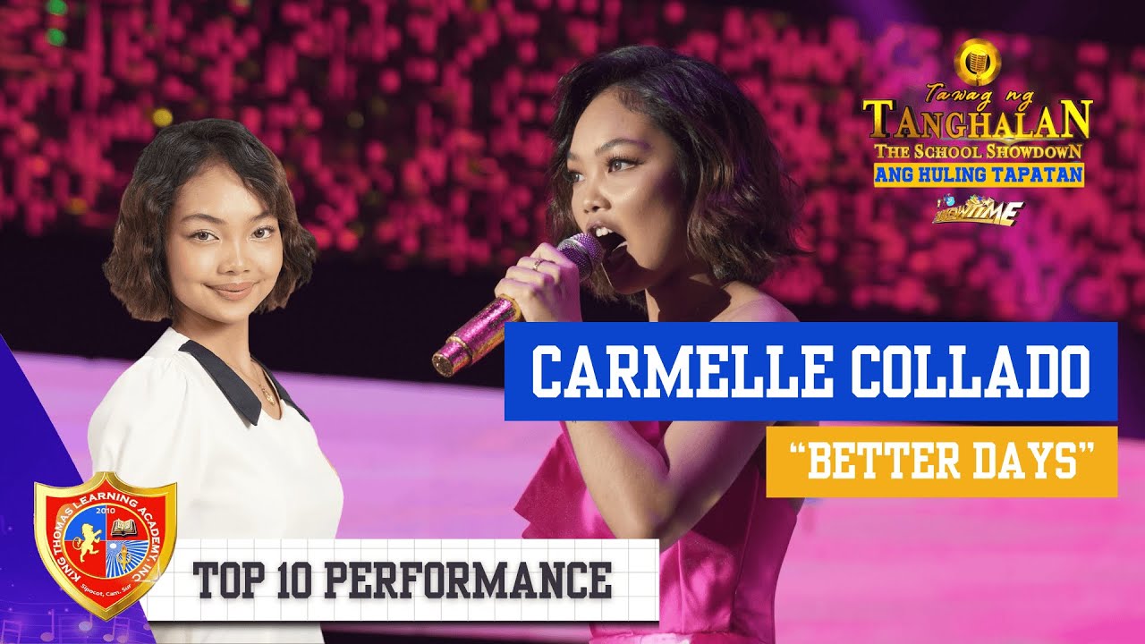 Carmelle Collado’s stunning ‘Better Days’ performance secures Top 3 ...
