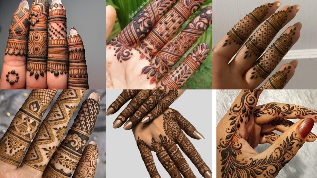 50+ most popular finger designs | Finger Mehandi Designs | Fingers ...