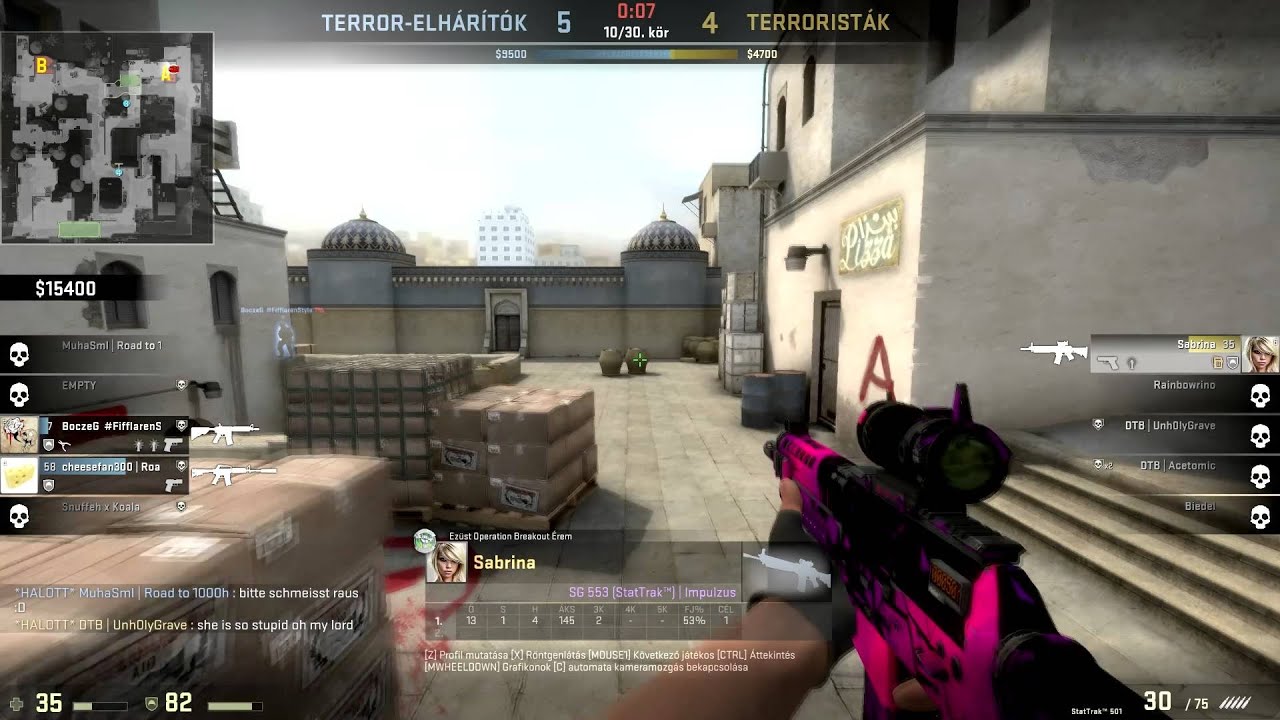 CS:go I'm a cheater girl:D OFC! - YouTube