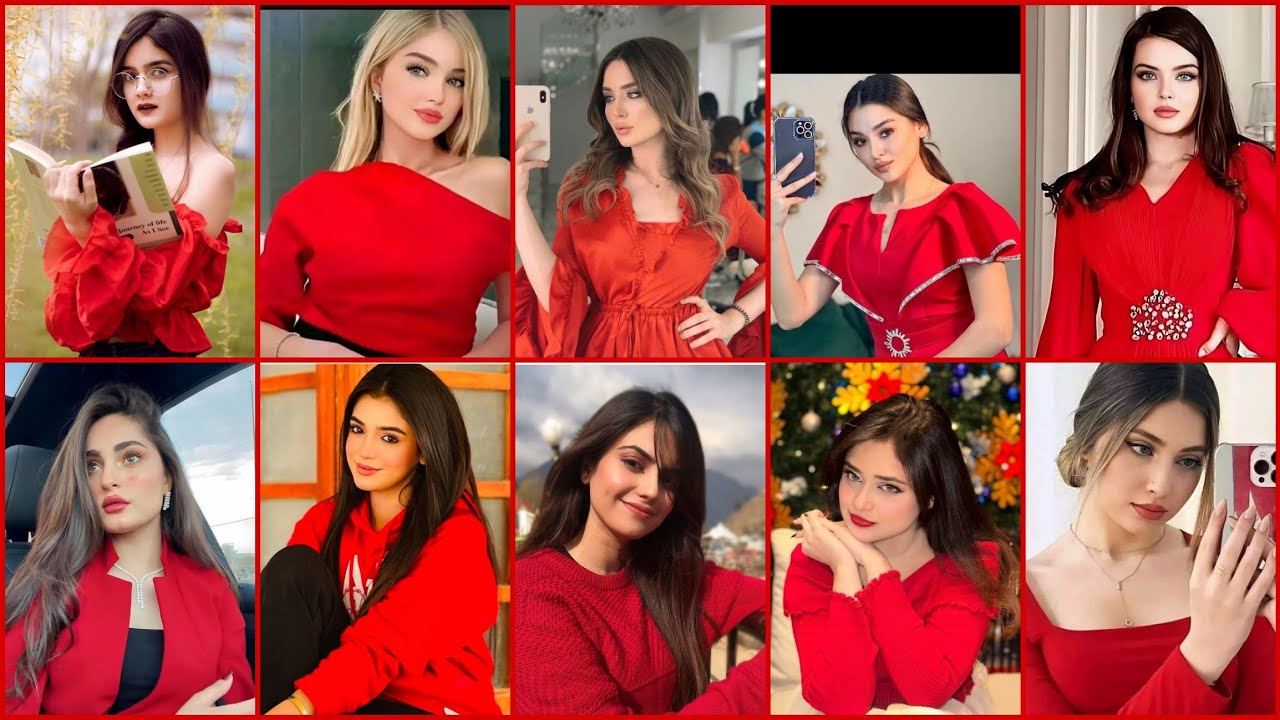 Stylish dpz for girls / Red dp || Girls Red profile picture || Dpz for ...