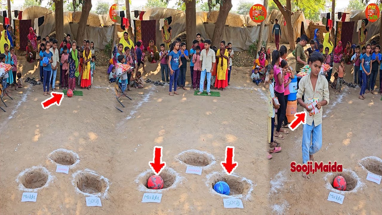 Score Big and win prizes by Kicking the Ball into the Drop Hole ...