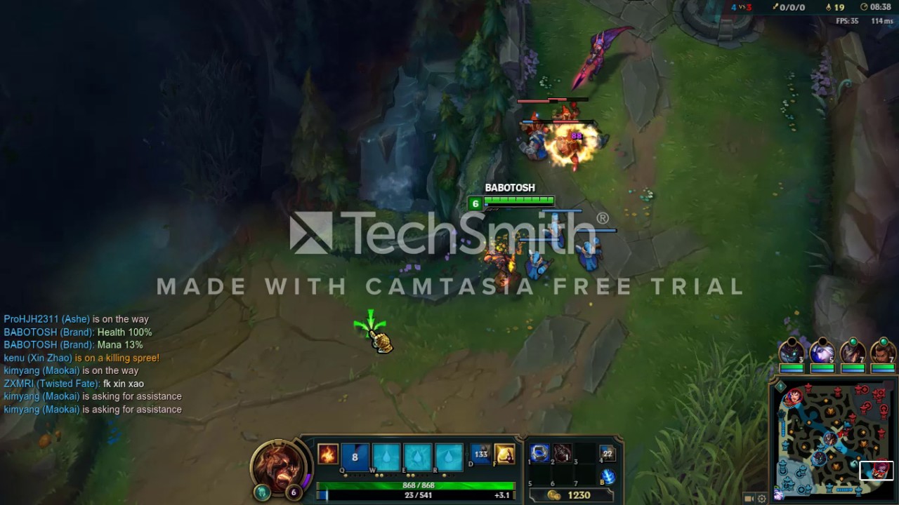 BRAND REWORK MID GAMEPLAY - League of Legends - YouTube