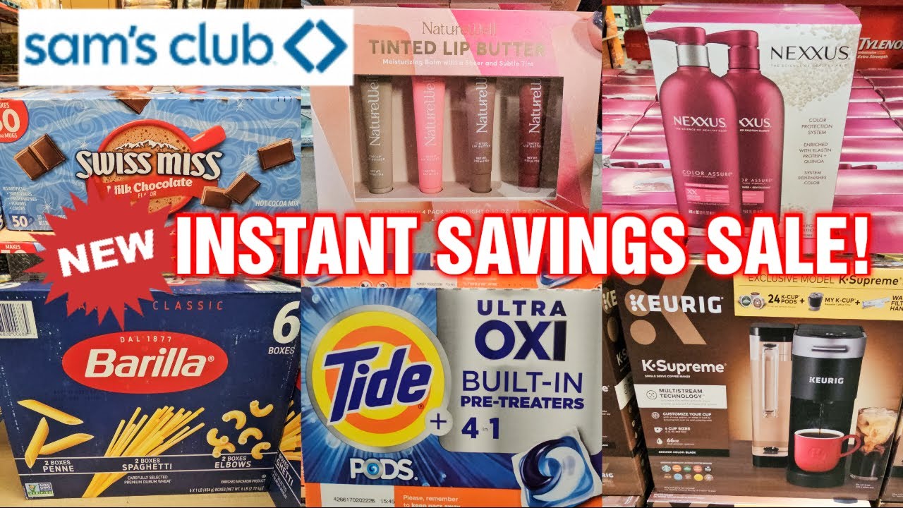 🛒SAM'S CLUB NEW INSTANT SAVINGS SALES for NOVEMBER 2024! ️ - YouTube