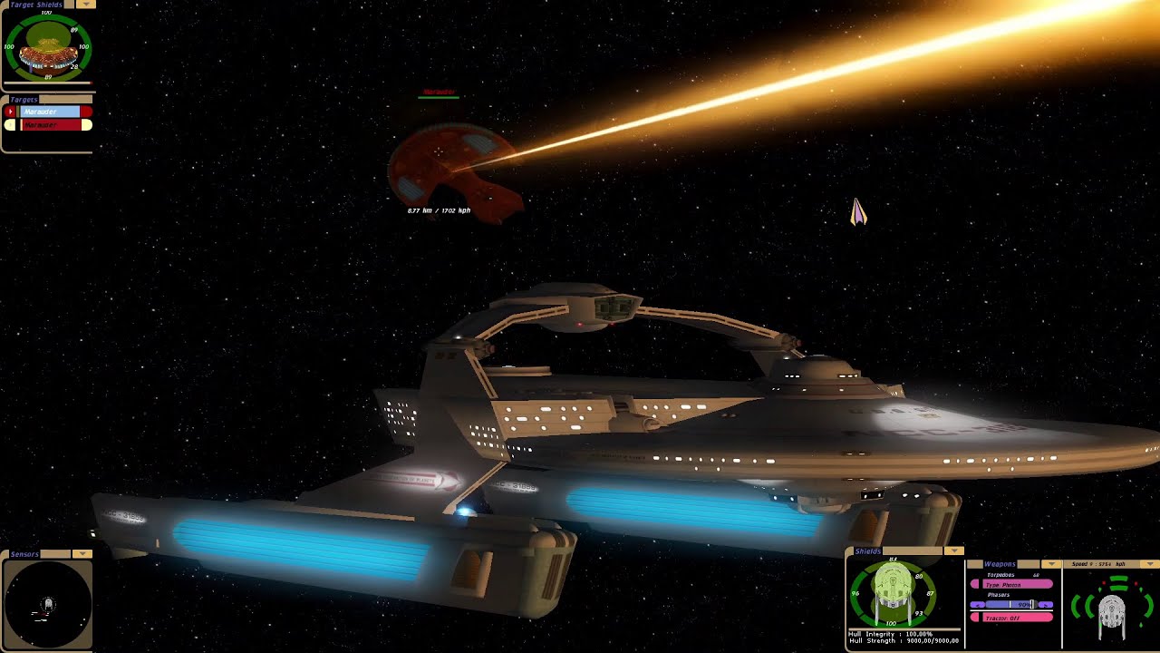 USS Sitak vs Ferengi Marauders | KM | Star Trek Bridge Commander - YouTube