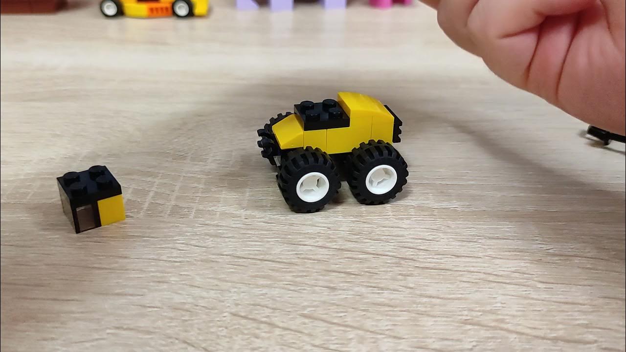 Как собрать простой трактор из Лего - YouTube