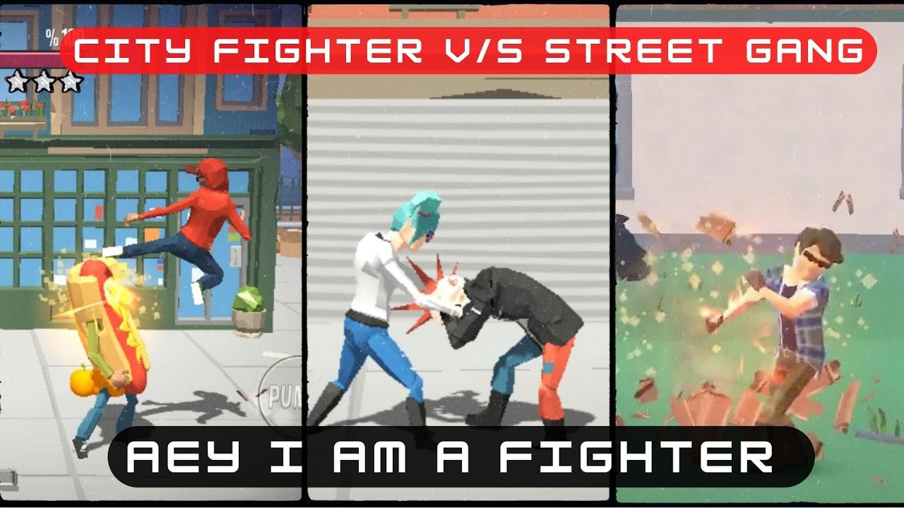 City fighter vs street gang | Gameplay | Andriod Games - YouTube