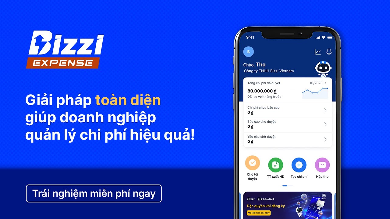 QUẢN LÝ CHI PHÍ HIỆU QUẢ VỚI BIZZI EXPENSE - YouTube