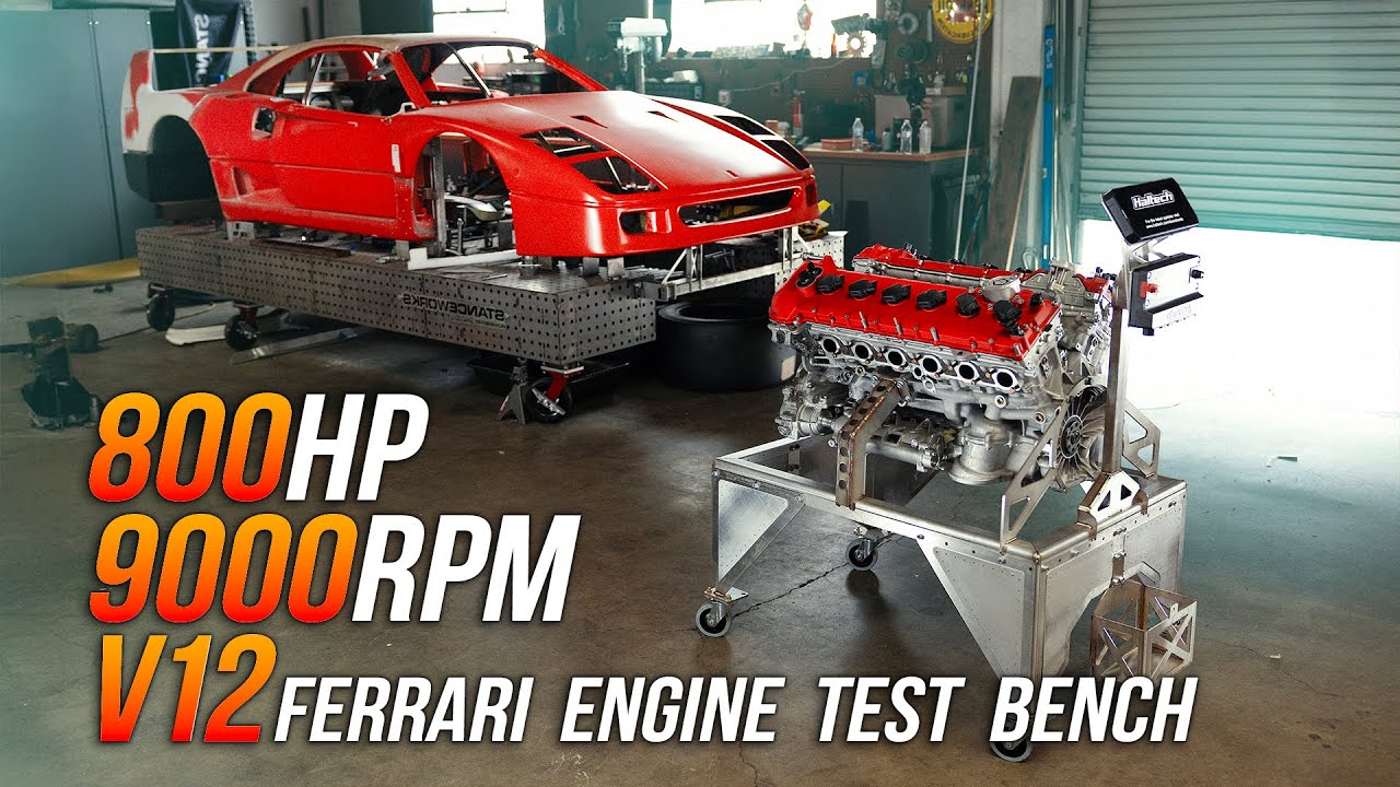 I NEED to hear it, so I'm prepping to fire the V12 for my F40 EVO! - YouTube