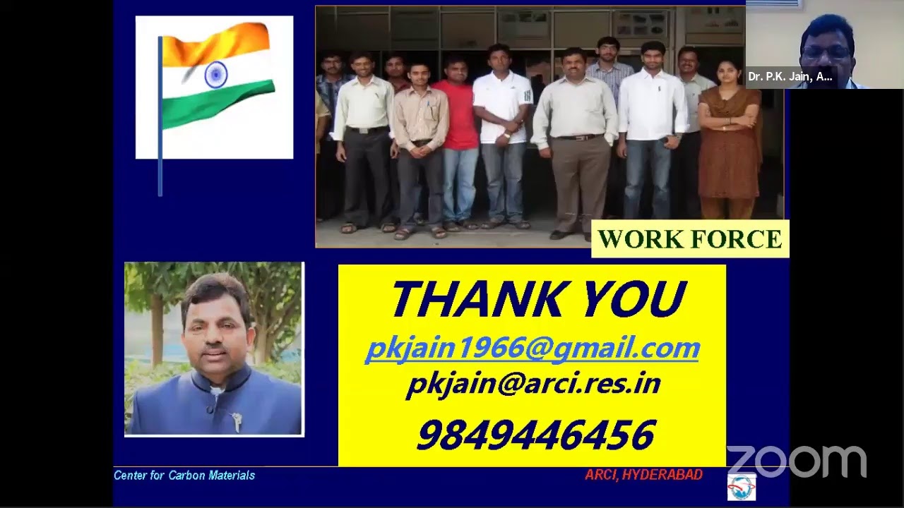 Dr. PK Jain, ARCI, DST, Hyderabad- 9/12 - YouTube