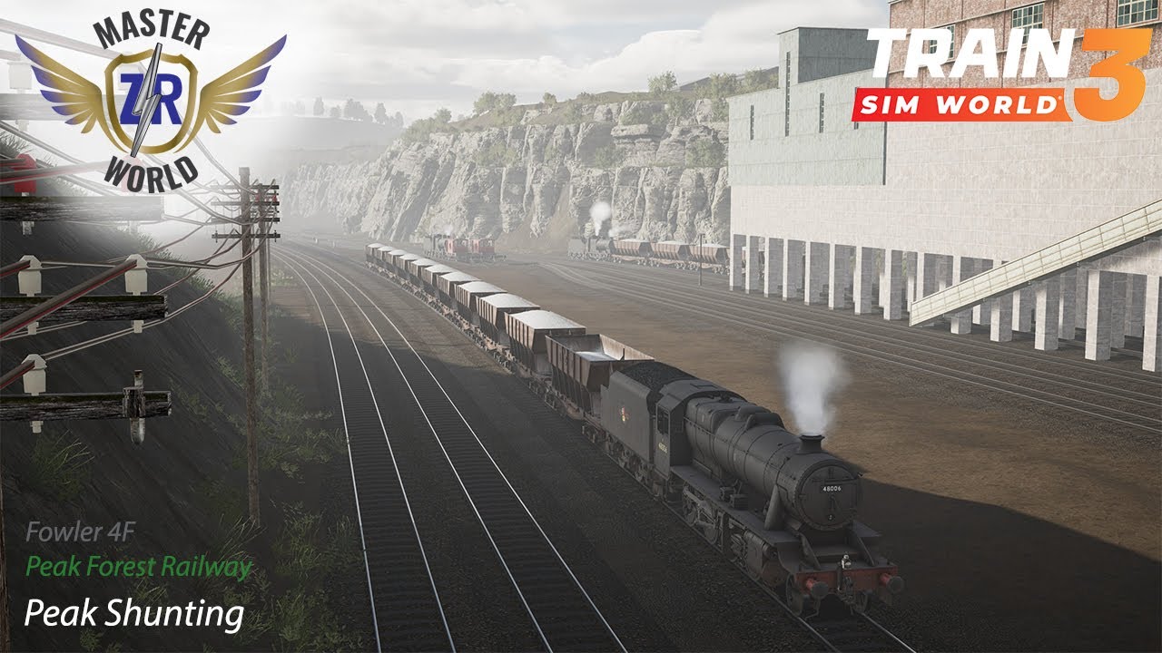 Peak Shunting - Peak Forest Railway - Fowler 4F - Train Sim World 3 ...
