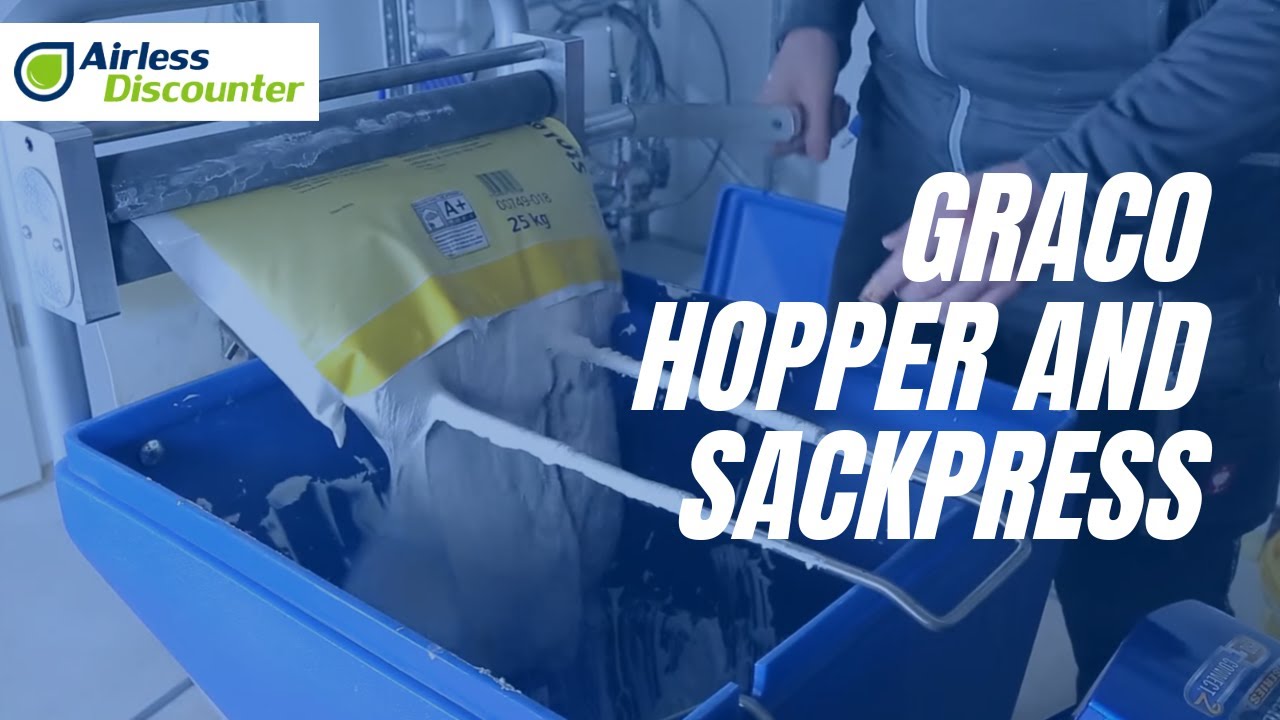 Graco Hopper and Sackpress (Graco Mark & DutyMax series) - YouTube