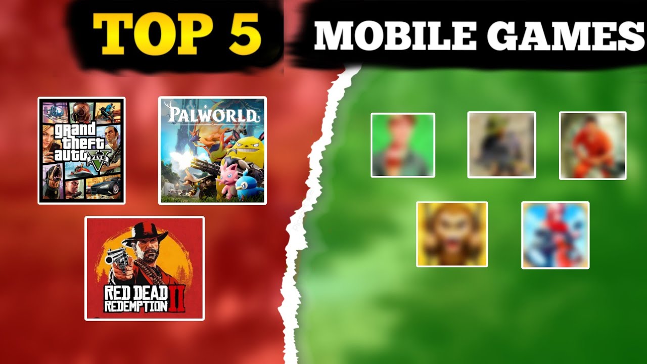“Top 5 High-Graphics Mobile Games – You must play in 2025🔥 - YouTube